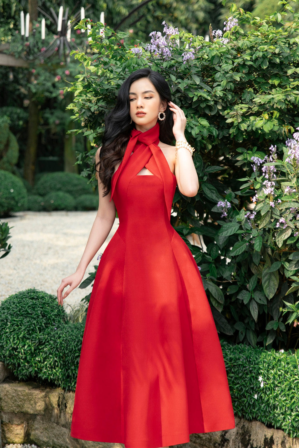 Saoirse Halter Neck Dress – CICI OFFICIAL WEBSITE | CICI BY CICI